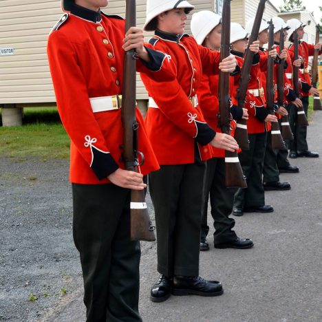 RMR Cadets Training at Camp Argonaut – Royal Montreal Regiment