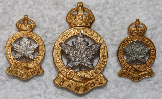 RMR badges & insignia: 1914-2014 – Royal Montreal Regiment