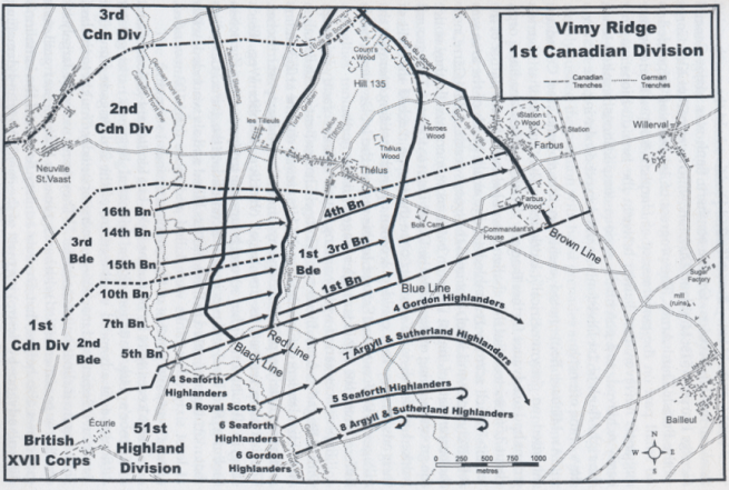 Battle of Vimy Ridge – Royal Montreal Regiment