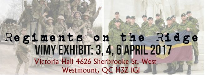 Battle of Vimy Ridge – Royal Montreal Regiment
