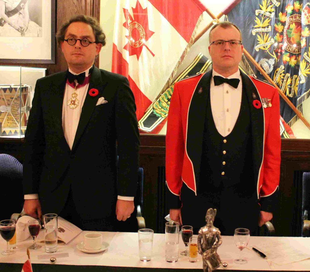 RMR Officers Hold 98th Reunion Dinner – Royal Montreal Regiment