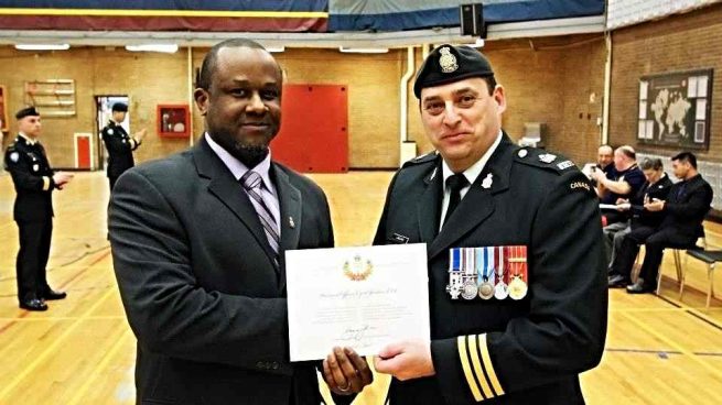 Black History Month: WO Cyril Jordan, CD – Royal Montreal Regiment