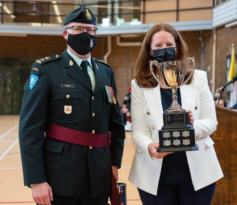 Master-Corporal Prince-Pugh wins the Colonel Trent Cup – Royal Montreal ...