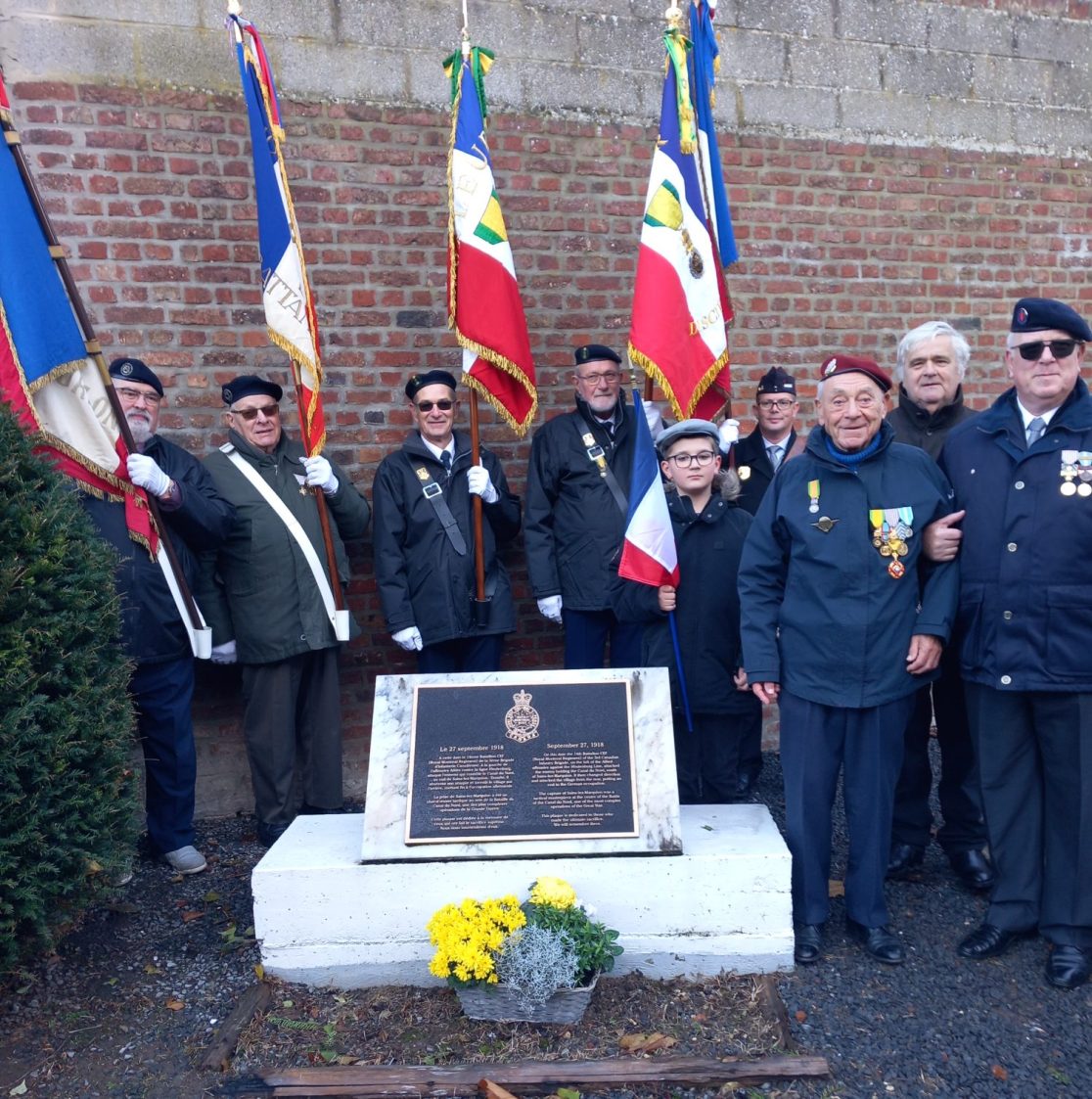 Lest We Forget: French village honours the RMR for liberation 105 years ...