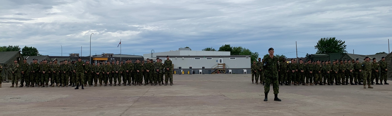 Six RMR’s Graduate Basic Military Qualification – Royal Montreal Regiment