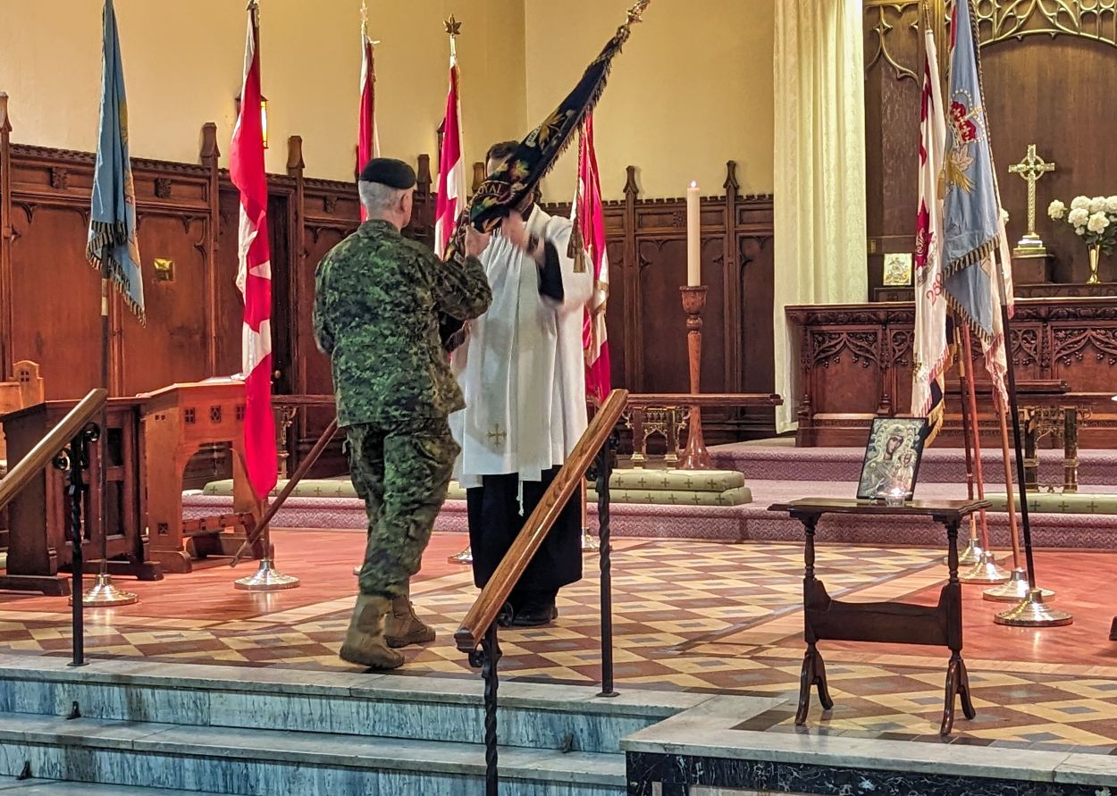 RMR holds annual Church Parade – Royal Montreal Regiment