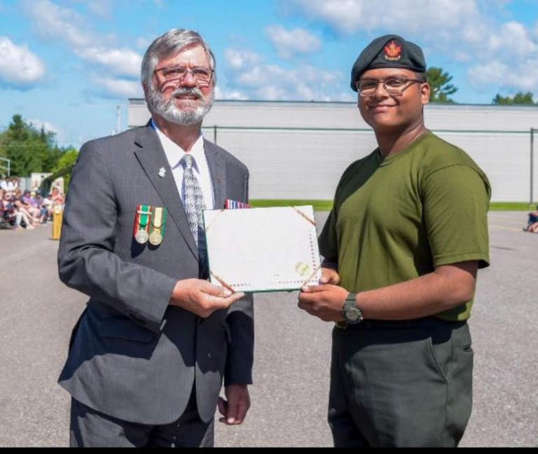 Cadet Master-Corporal Ghosh Sets The Standard for Drill and Ceremonial ...